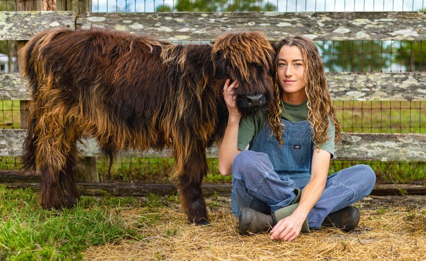 Farm To TikTok: Taylor Blake On Cows, Creating, And Curls - Curl Magazine